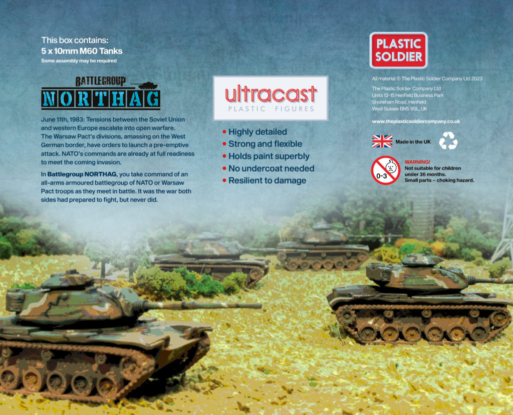 Northag M60 Tank Troop – The Plastic Soldier Company