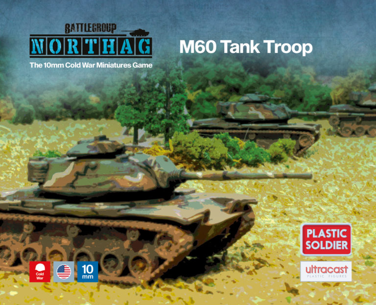 Northag M60 Tank Troop – The Plastic Soldier Company