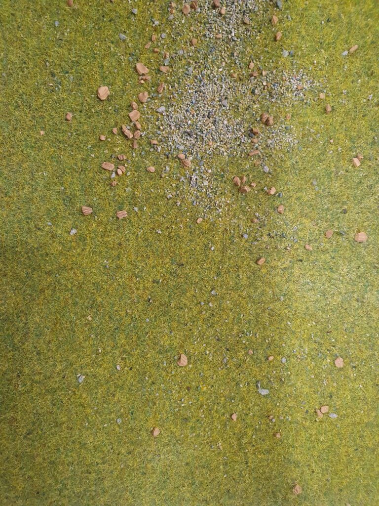TERRAIN BATTLE MAT GRASS + STONES 1200mm X 600mm x 3mm – The Plastic ...