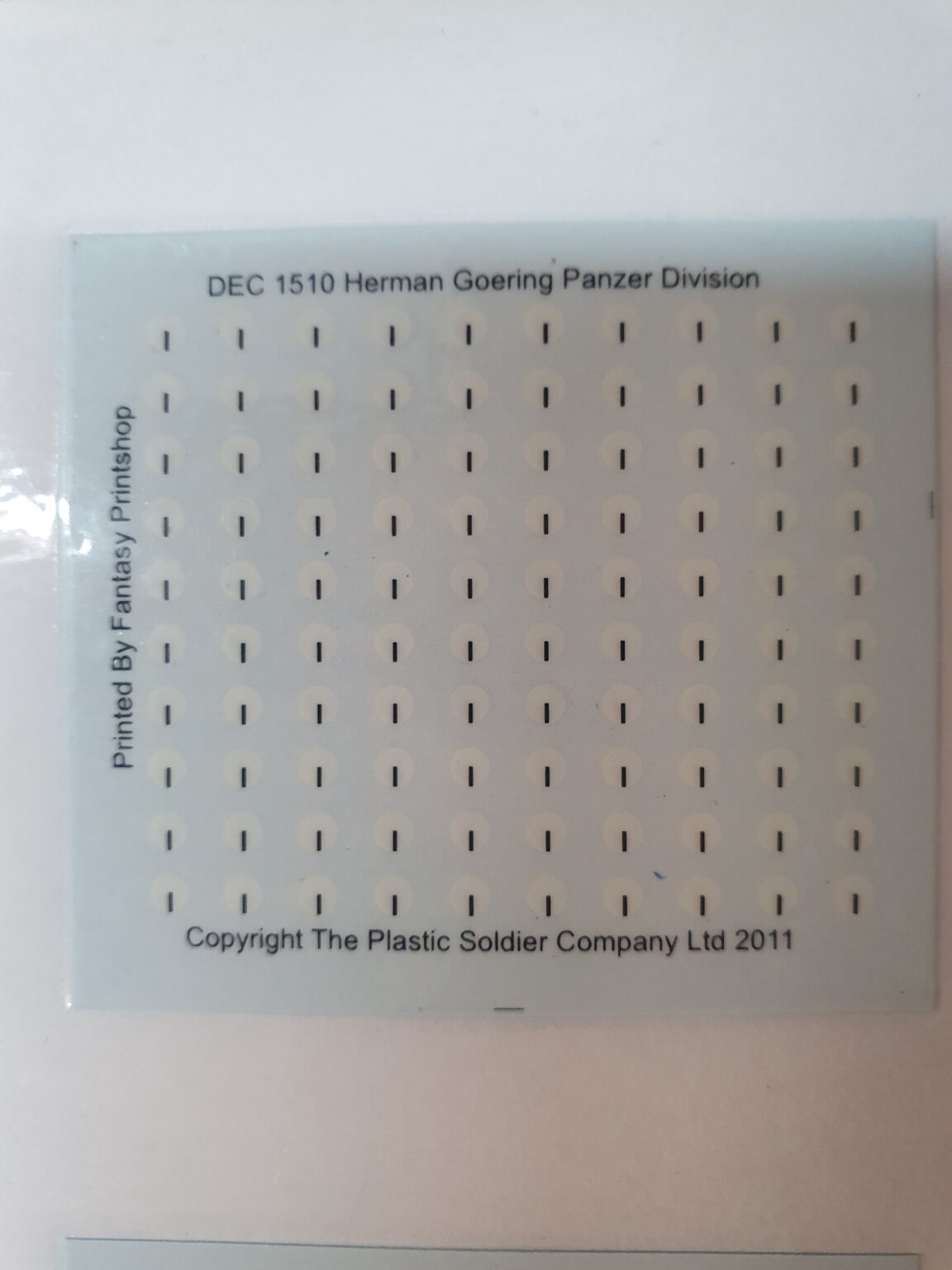 15mm Decal Set Herman Goering Panzer Division – The Plastic Soldier Company